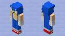Sonic Prime Minecraft Skin