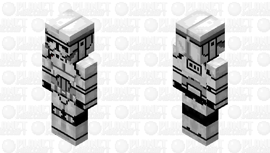 Phase Two Clone Trooper Minecraft Skin