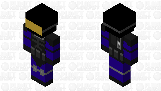 SCP Blue Guard #1 Minecraft Skin