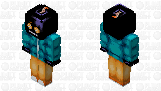 Ballistic Whitty FNF Minecraft Skin