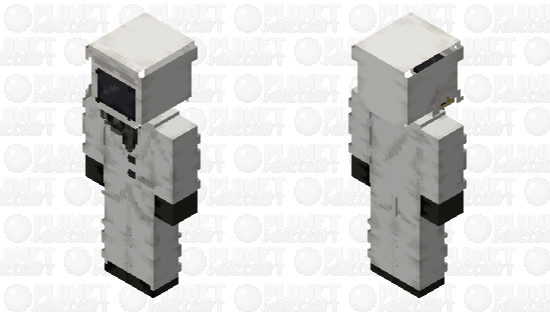 Scientist cameraman - dafuqboom Minecraft Skin