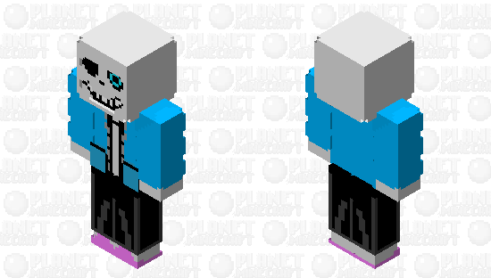 Sans Undertale Minecraft Skin