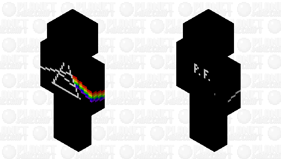 Pink Floyd The Dark Side of the Moon Minecraft Skin