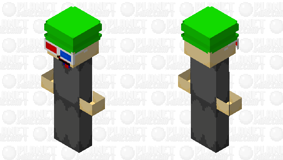 I returned again o volví de nuevo Minecraft Skin