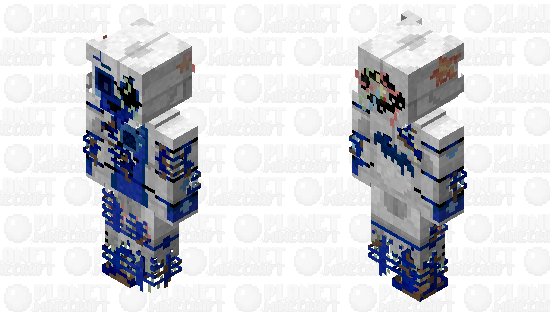 Rust ruin ocean Minecraft Skin