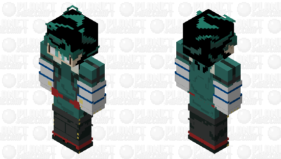 Air Force Deku Minecraft Skin