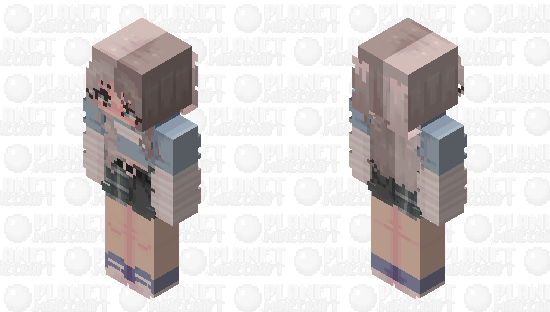 Double Side Minecraft Skin