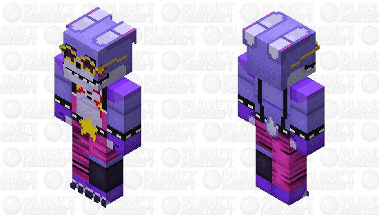 Glamrock Bonnie alt Minecraft Skin