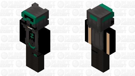 Green xx Minecraft Skin