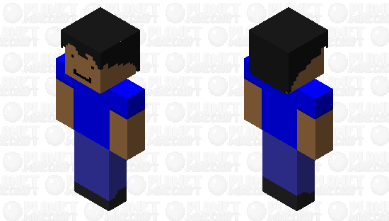 BlueInMC (HD Bedrock) Minecraft Skin