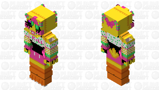 Performer Toy Chica [NIGHTMODE] Minecraft Skin