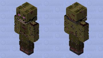 Springtrap HD Bedrock Minecraft Skins | Planet Minecraft Community