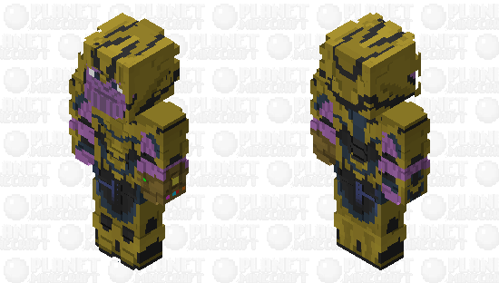 Thanos Armour UCM Marvel Minecraft Skin