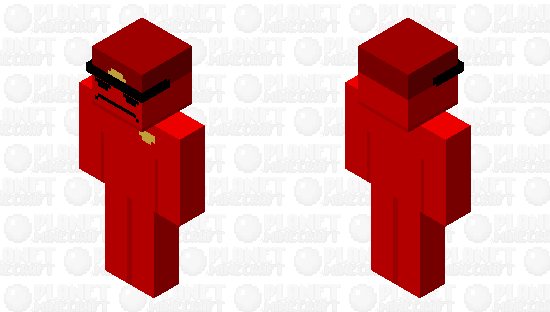 Red dude Minecraft Skin