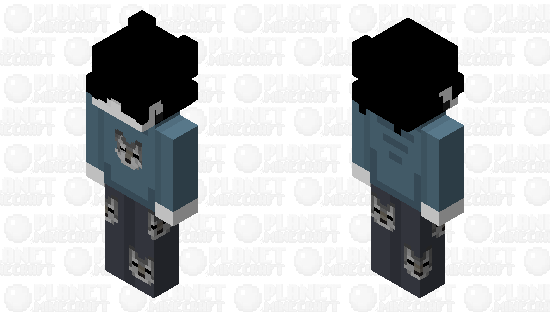 Wolf top Minecraft Skin