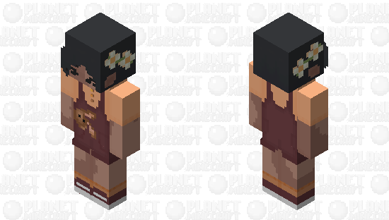 Beautiful Easter Bunny Minecraft Skin