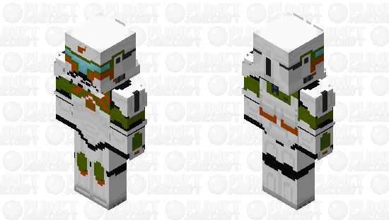 Clone Commando “Urban Fighter” [Star Wars: Battlefront 2] Minecraft Skin