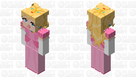 Princess Peach ♡ Minecraft Skin