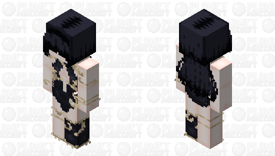 Girl Gold Minecraft Skin