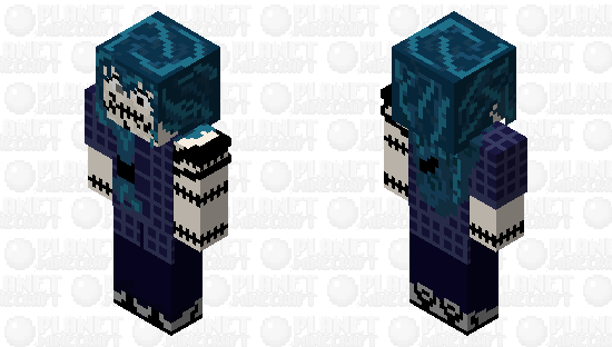 Mahito (Base Form, Jujutsu Kaisen) Minecraft Skin