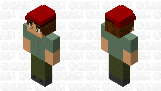 military beret Minecraft Skin
