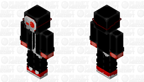 Masked Red Minecraft Skin