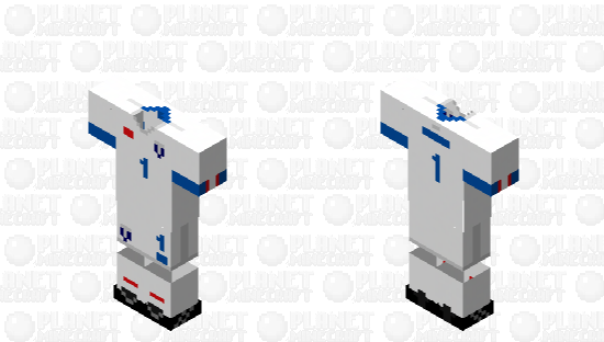 Costa Rica Kit Visitnte Qatar 2022 Minecraft Skin