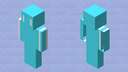 Slightly different Platinum Minecraft Skin