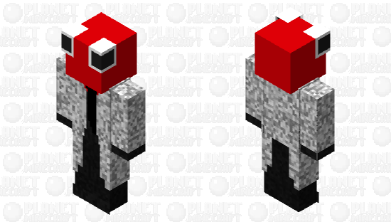 Red from rainbow friends Minecraft Skin