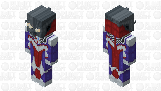 Ultraman Tiga Blast Minecraft Skin