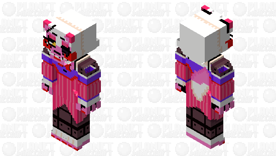 Performer Mangle [Toy Foxy] Minecraft Skin