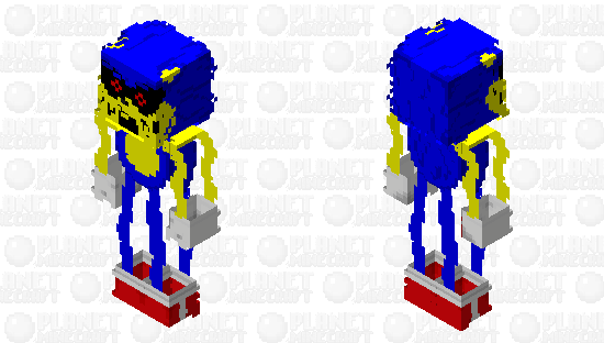 RE-RUN | Sonic Form Minecraft Skin