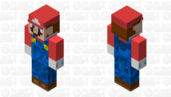 Mario (super mario bros) Minecraft Skin