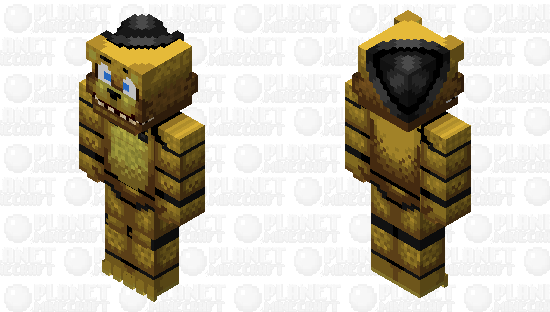 GOLDEN FREDDY Minecraft Skin