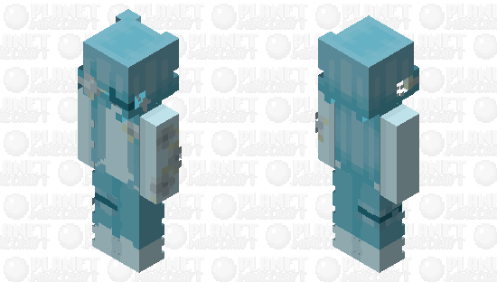 Blue rose Minecraft Skin