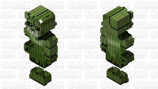 Corrupt Memory Phantom Foxy Minecraft Skin