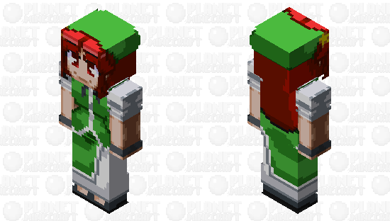 Hong Meiling - Touhou Project (Touhoumon) Minecraft Skin