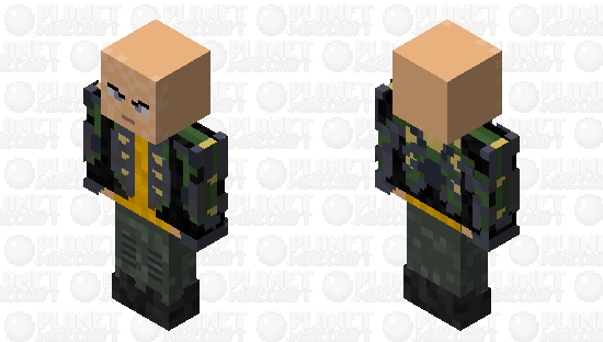 Electro ps4 Minecraft Skin