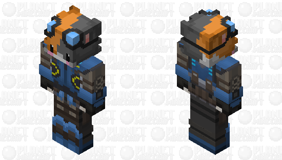 Engineer Gear Cat (Remake) [Proyect in Development] Minecraft Skin