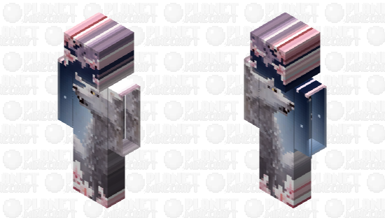 White wolf Minecraft Skin