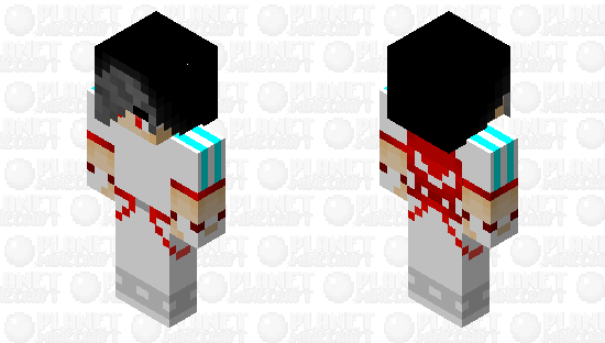 ninja branco Minecraft Skin