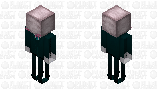 Blushing Slenderman (128x) Minecraft Skin