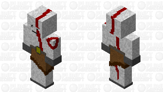 Kratos Minecraft Skin