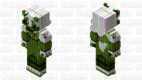 Corrupted Memory Phantom Mangle Minecraft Skin