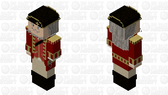 Captain James hook from Peter pan and Wendy Minecraft Skin