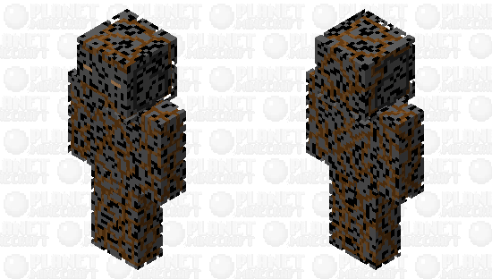 Earthelemental Enderman (with Moving Eyes) Minecraft Skin