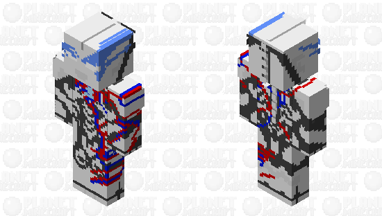 Ultraman Blazar Minecraft Skin