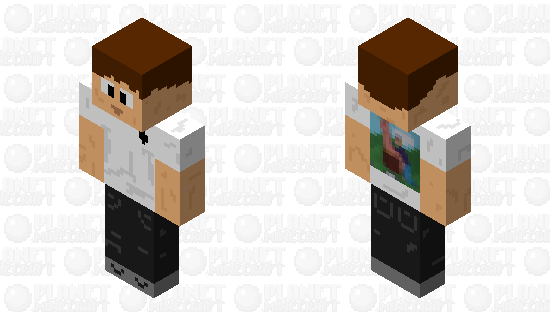 Všechno nejlepší, tlustý prase Minecraft Skin