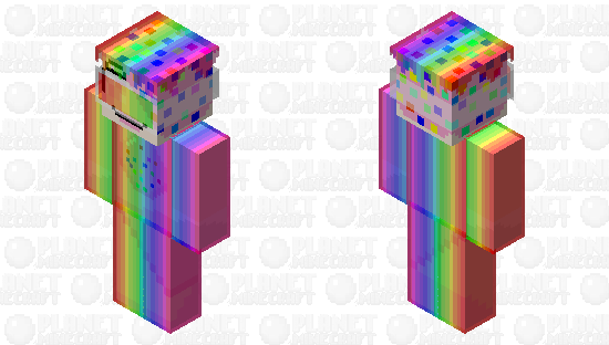 Pink Sprinkled Donut Minecraft Skin