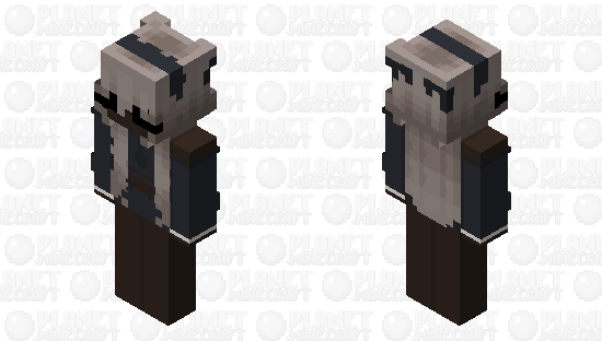 grill bluee Minecraft Skin